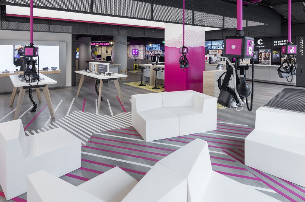 Telekom – Flagship Store München – cdplan
